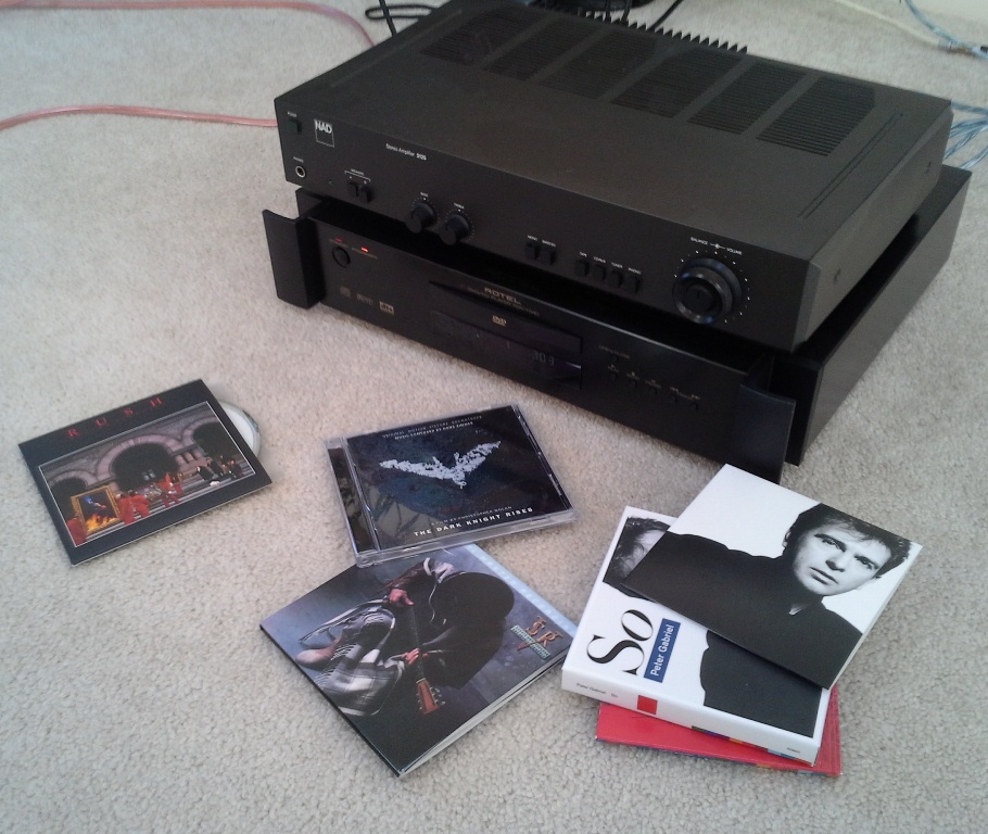 Bad Audio Reviews: The NAD 3125 integrated amplifier, a Sony CDP-X55ES ...