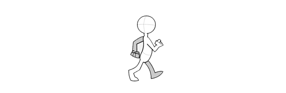 Expecting This?: Walking Man Gif