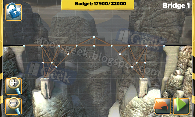 Bridge Constructor [The Ridge] Bridge 1 ~ Doors Geek