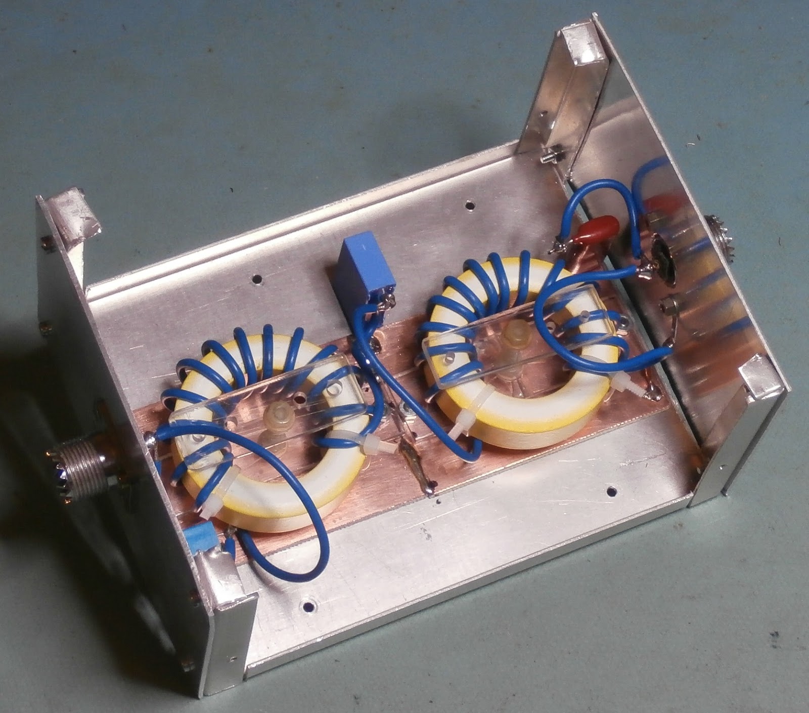 Radioworm: Half-wave filter for the MF amplifier