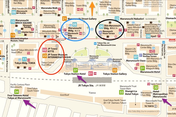 「KITTE(JP Tower)☆六樓戶外展望台KITTE Garden」從白天拍到夜晚☆近距離拍攝日本國家重要文化財「東京車站」的好地方 ...