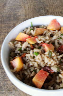 Mimi's Kitchen: Jalapeno Peach Rice