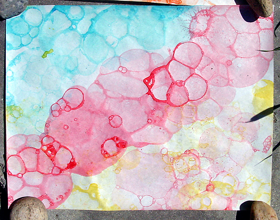 The Real Leopardstripes: Bubbly Dip-Dye Sci-Fi Stationery- cheap, fun ...