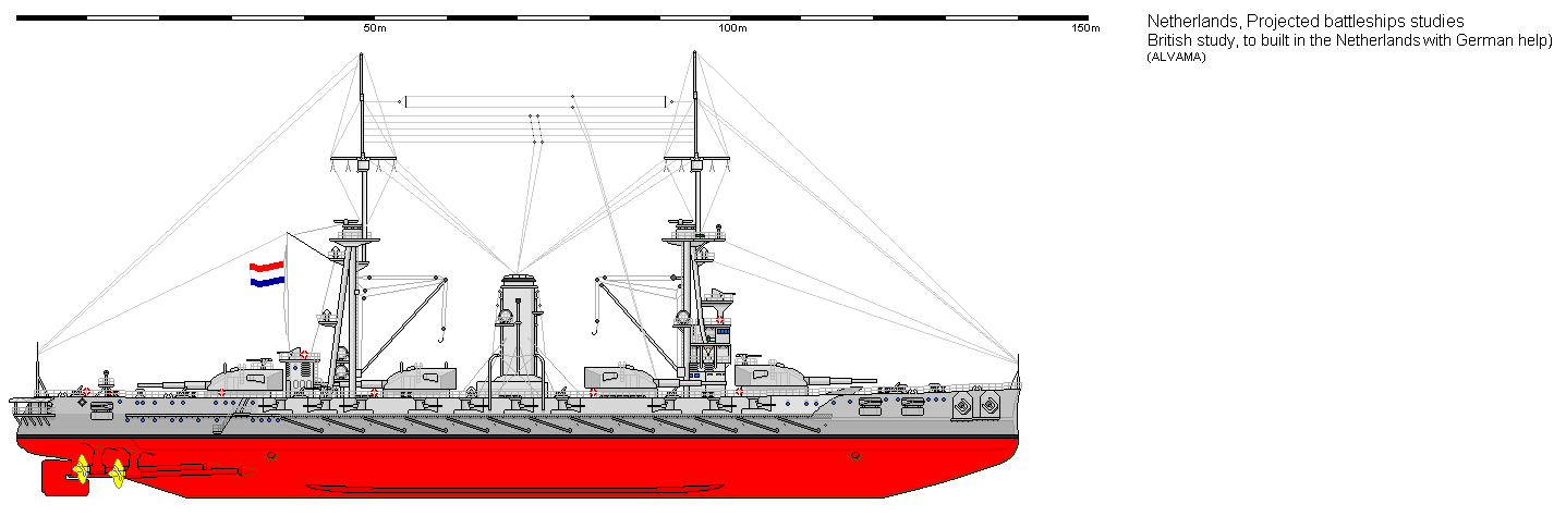 WARSHIPSRESEARCH: The Dutch battle cruisers according to the Vlissingse ...