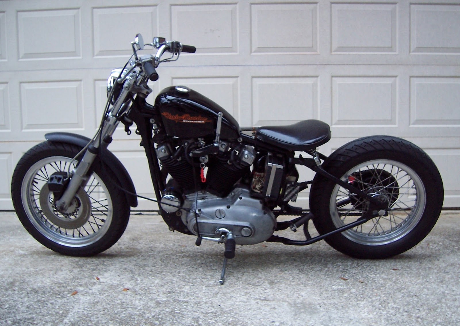 BOBS CHOP SHOP: 1977 Ironhead sportster bobber project
