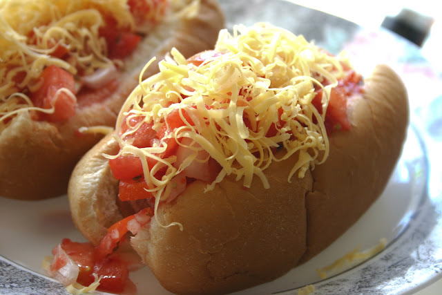 Vegetarian Family Cooking: Vegetarian Salsa Dogs - Vegan