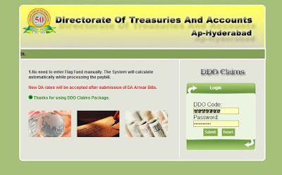 How to prepare DDO Request Employees Salary Bill in http://www.treasury ...