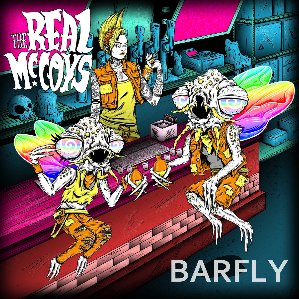 Colin’s Punk Rock World: Album Review: Barfly by The Real McCoys (by ...
