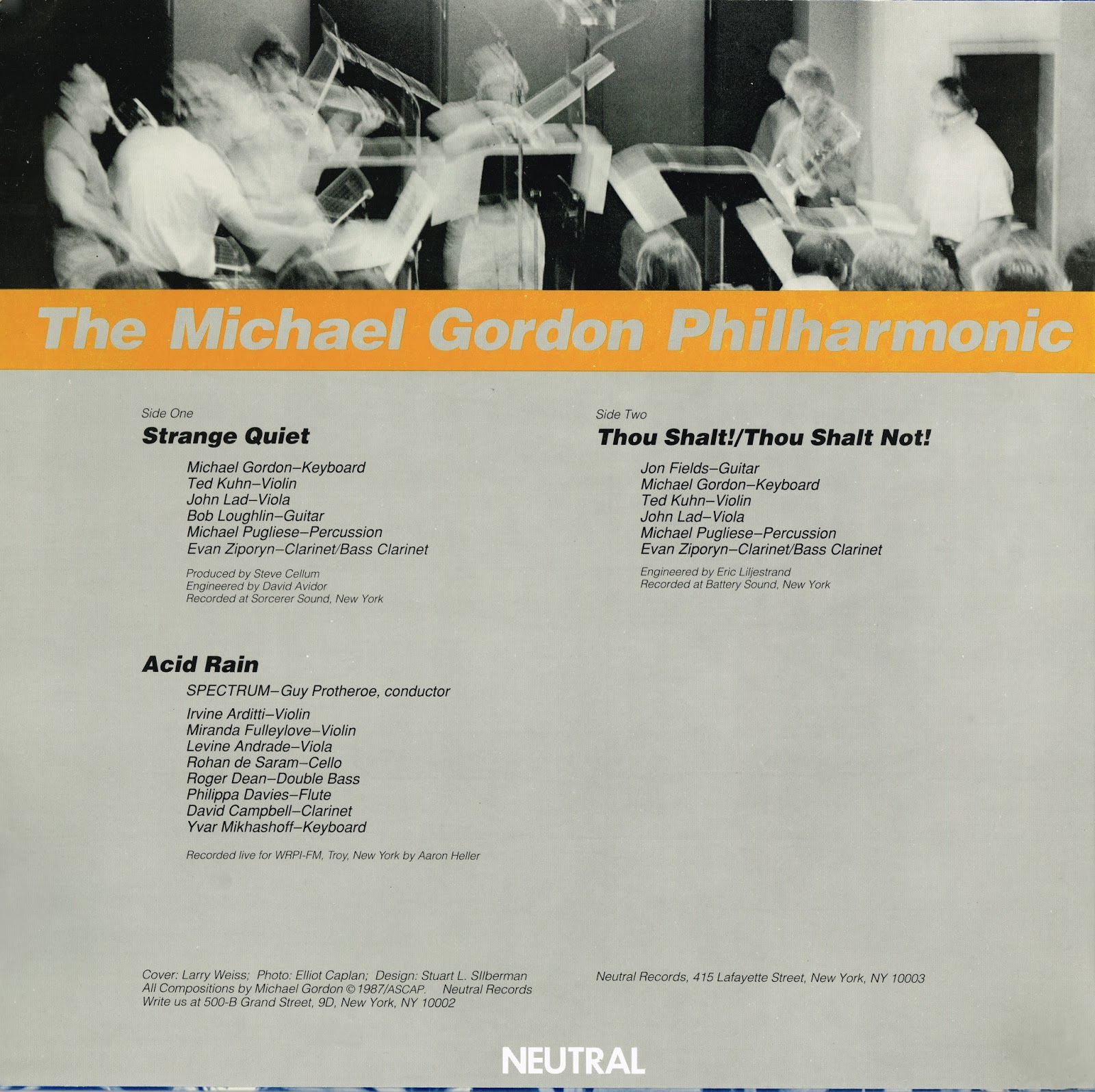 progressive music reviews: Michael Gordon's Philharmonic RIO album from ...