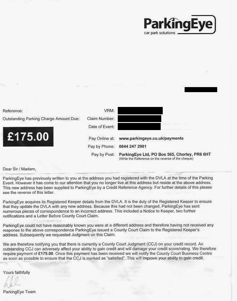 Parking Prankster: ParkingEye obtain CCJs by stealth