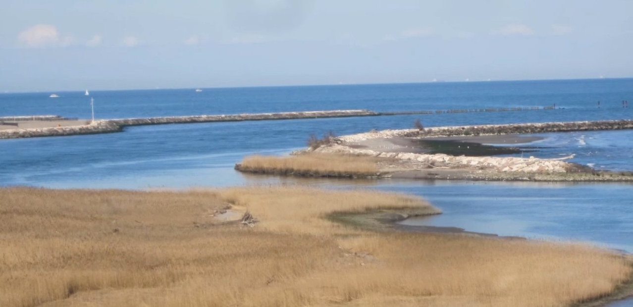 DELTAVISION: LA FOCE DELL'ADIGE VISTA DALLA RIVA DEL DELTA POLESANO
