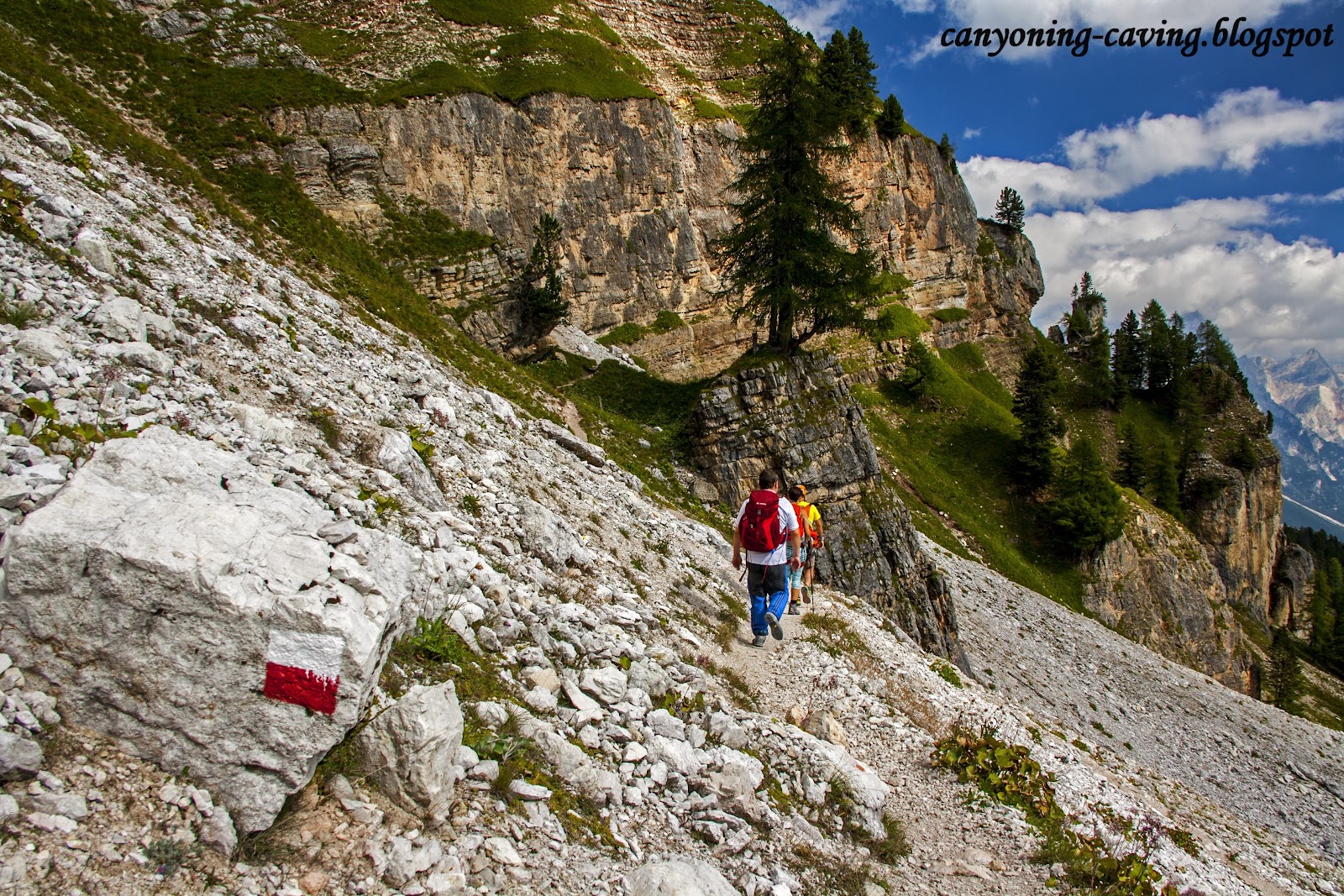 Canyoning - Caving: Via Ferrata Sentiero Astaldi, Tofana, Dolomites