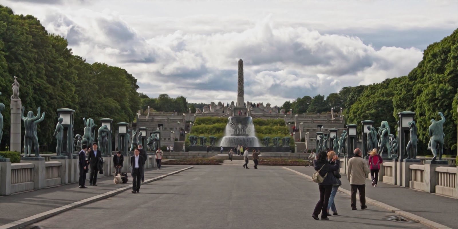 TimenPlace: Frogner Park in Oslo, Norway