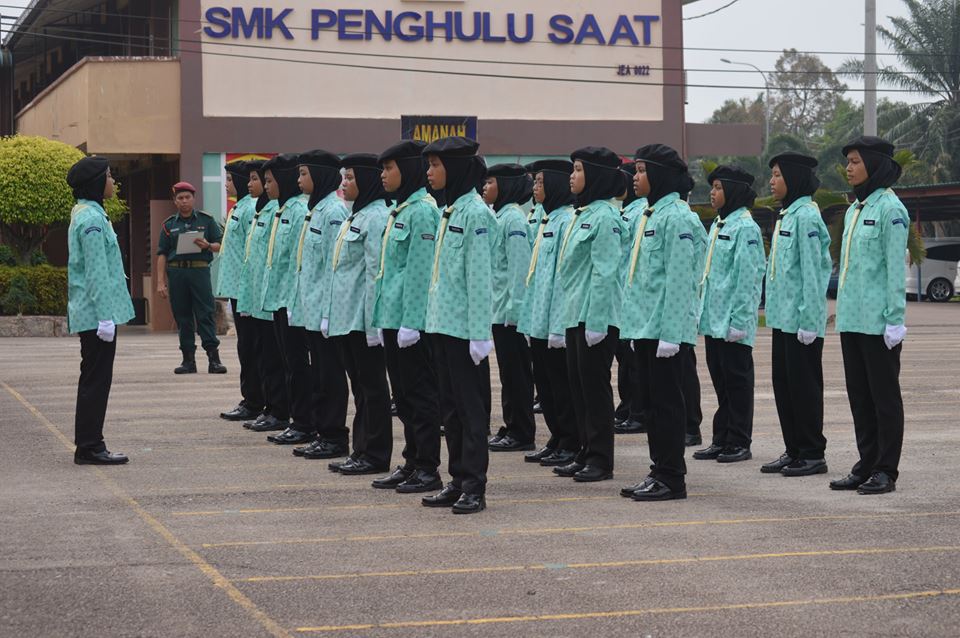 SMK PENGHULU SAAT: PERTANDINGAN KAWAD KAKI UNIT BERUNIFORM 2019