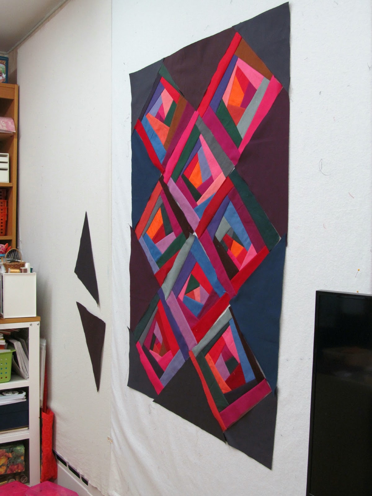 Exuberant Color : Setting triangles................