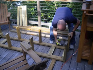 One Project at a Time - DIY Blog: #22- Rebuilding the Deck Box