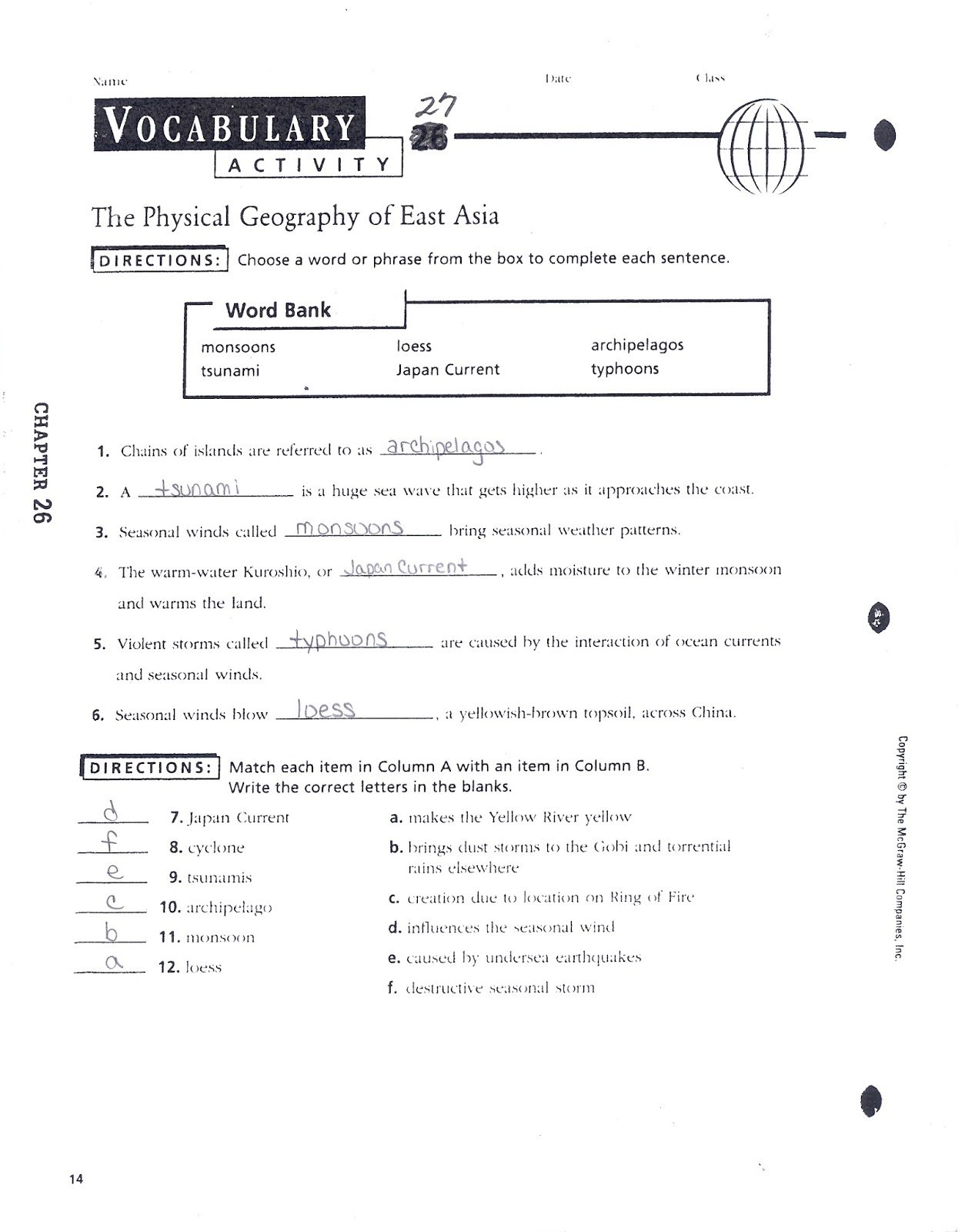 Mr. E's World Geography Page: World Geography 2018 - Chapter 27 ...