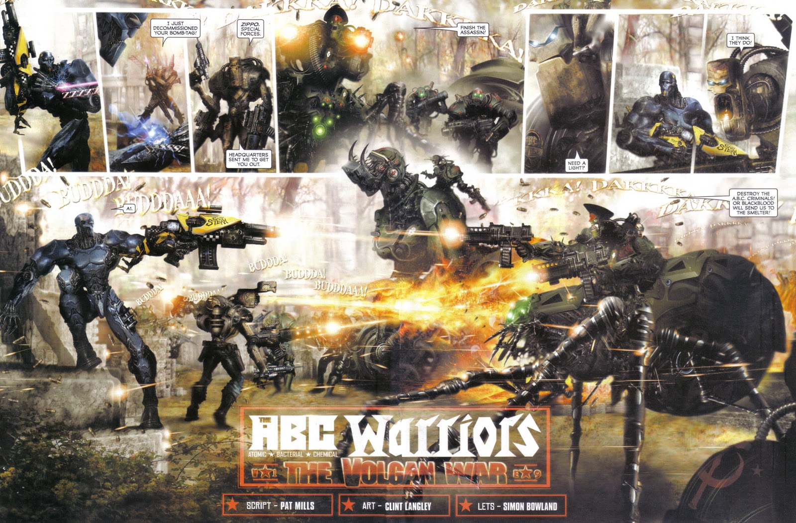 2000AD Covers Uncovered: Clint Langley - Ro Busters