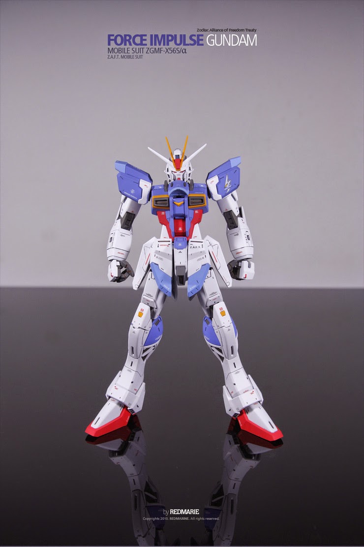 Custom Build: MG 1/100 ZGMF-X56S/α Force Impulse Gundam "Detailed"