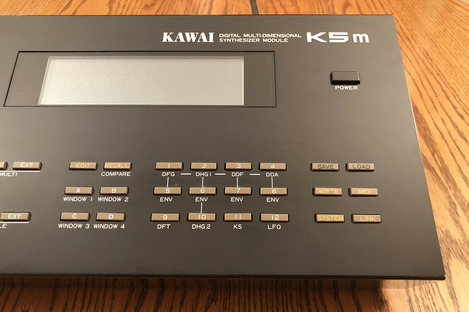 MATRIXSYNTH: Kawai K5m Digital Additive Synthesizer Module (1987) SN 142634