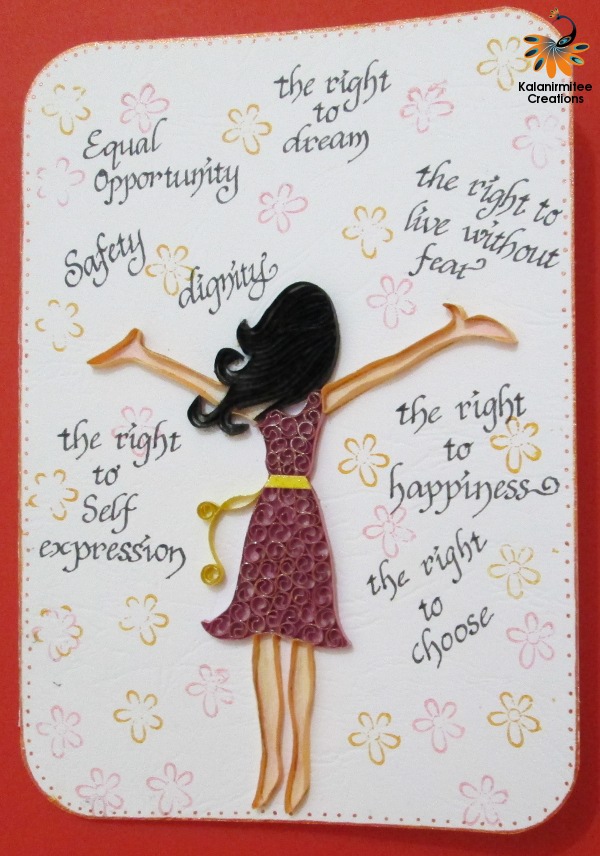Womens Day Card Kalanirmitee Creations womens-day-card-kalanirmitee-creations