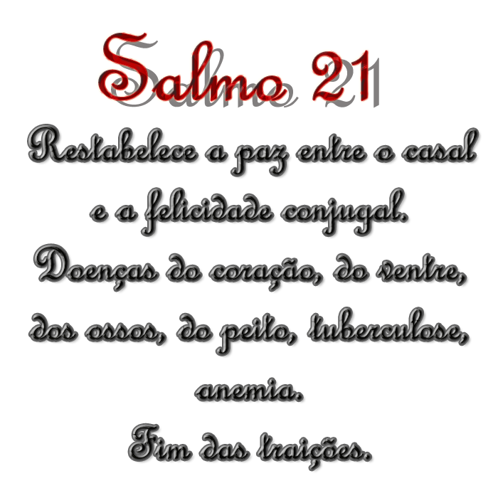 Divino Salmos: Salmo 21