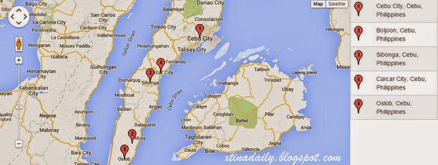 Cebu Trip 2015 Itinerary and Guide (Twin City and Southern Cebu ...