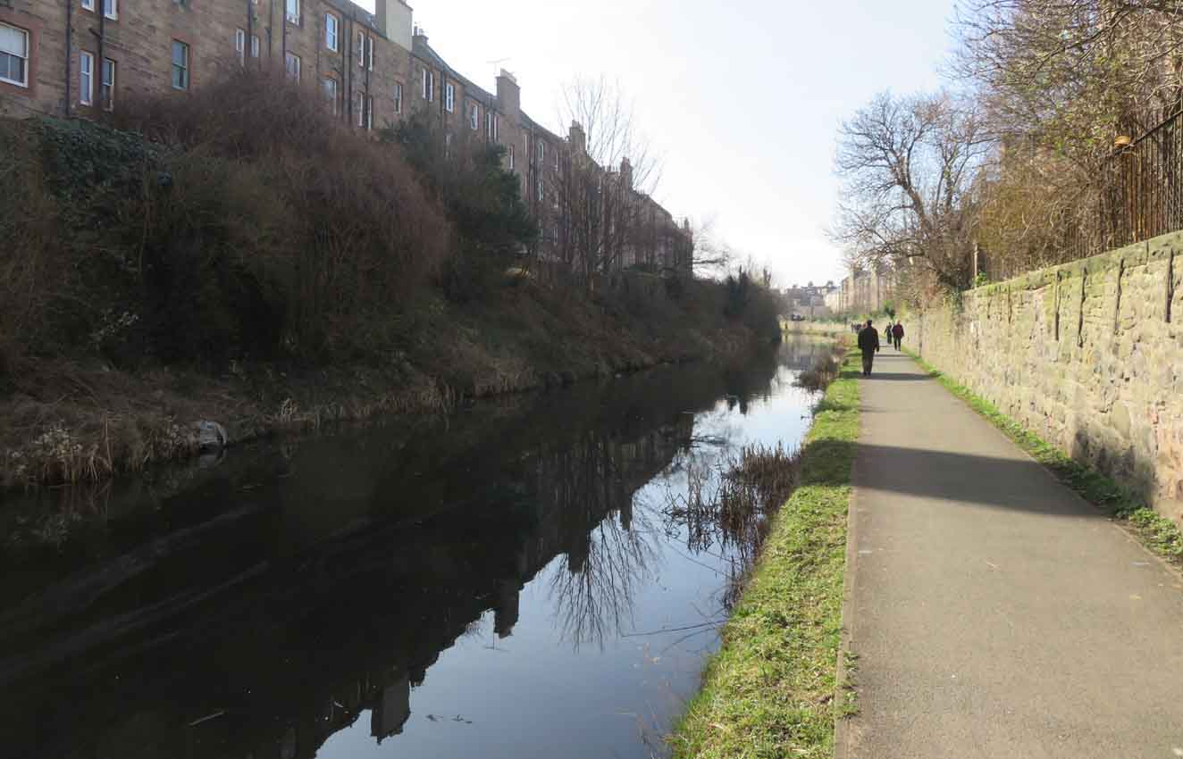 Alex and Bob`s Blue Sky Scotland: Edinburgh. Union Canal. The Meadows ...