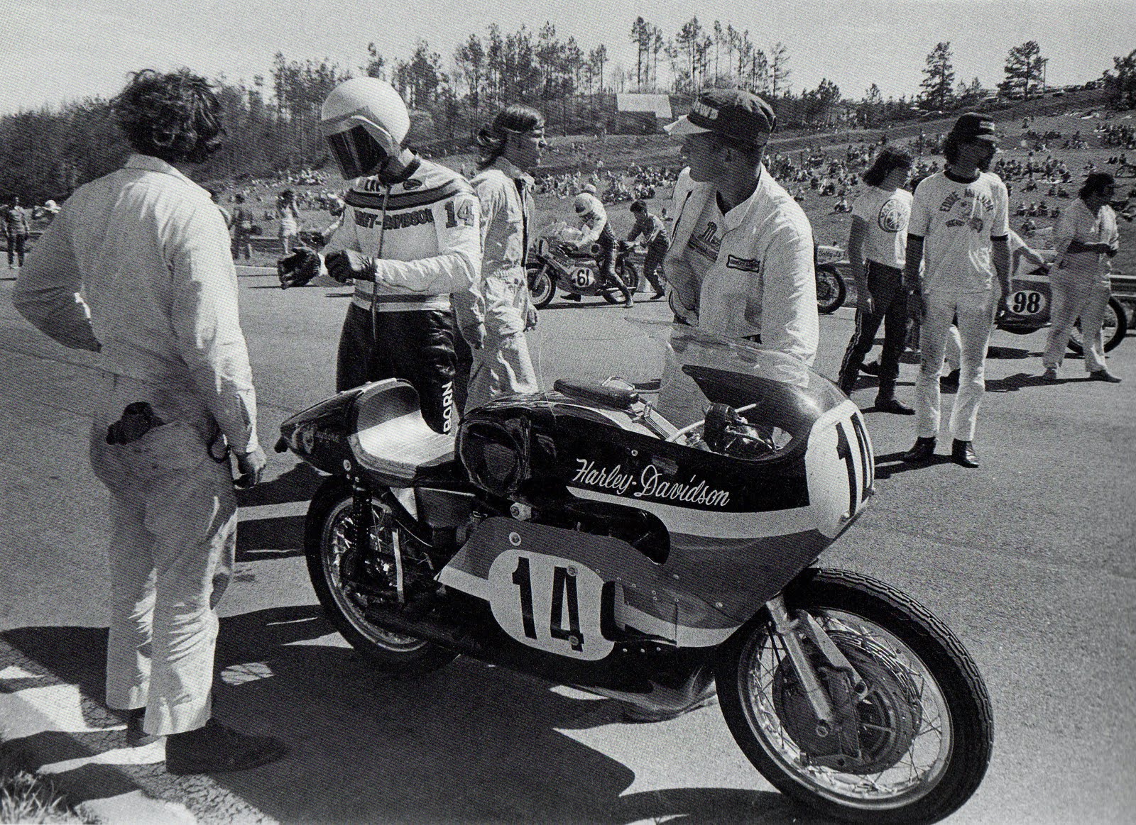 POPPA WHEELIE: Cal Rayborn National # 14 1972