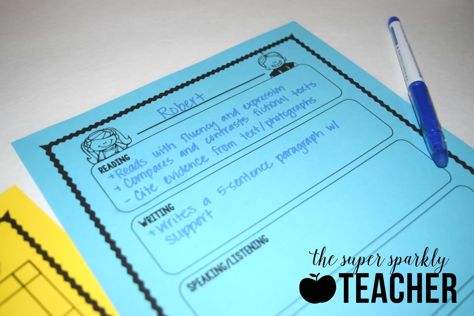The Super Sparkly Teacher: The Conferences Are Coming!