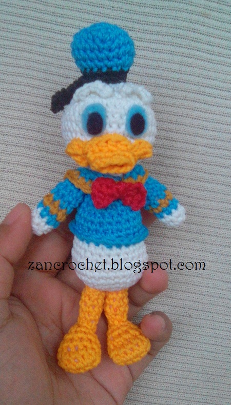 Donald Duck ~ Zan Crochet