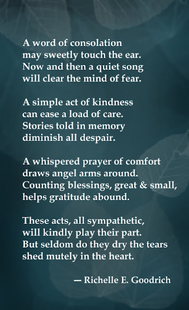 Richelle E. Goodrich: A Word of Consolation