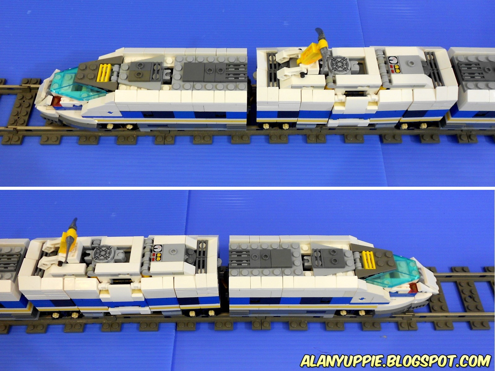 Alanyuppie's LEGO Transformers: LEGO Triple Changer Railrazor Part 1 of ...