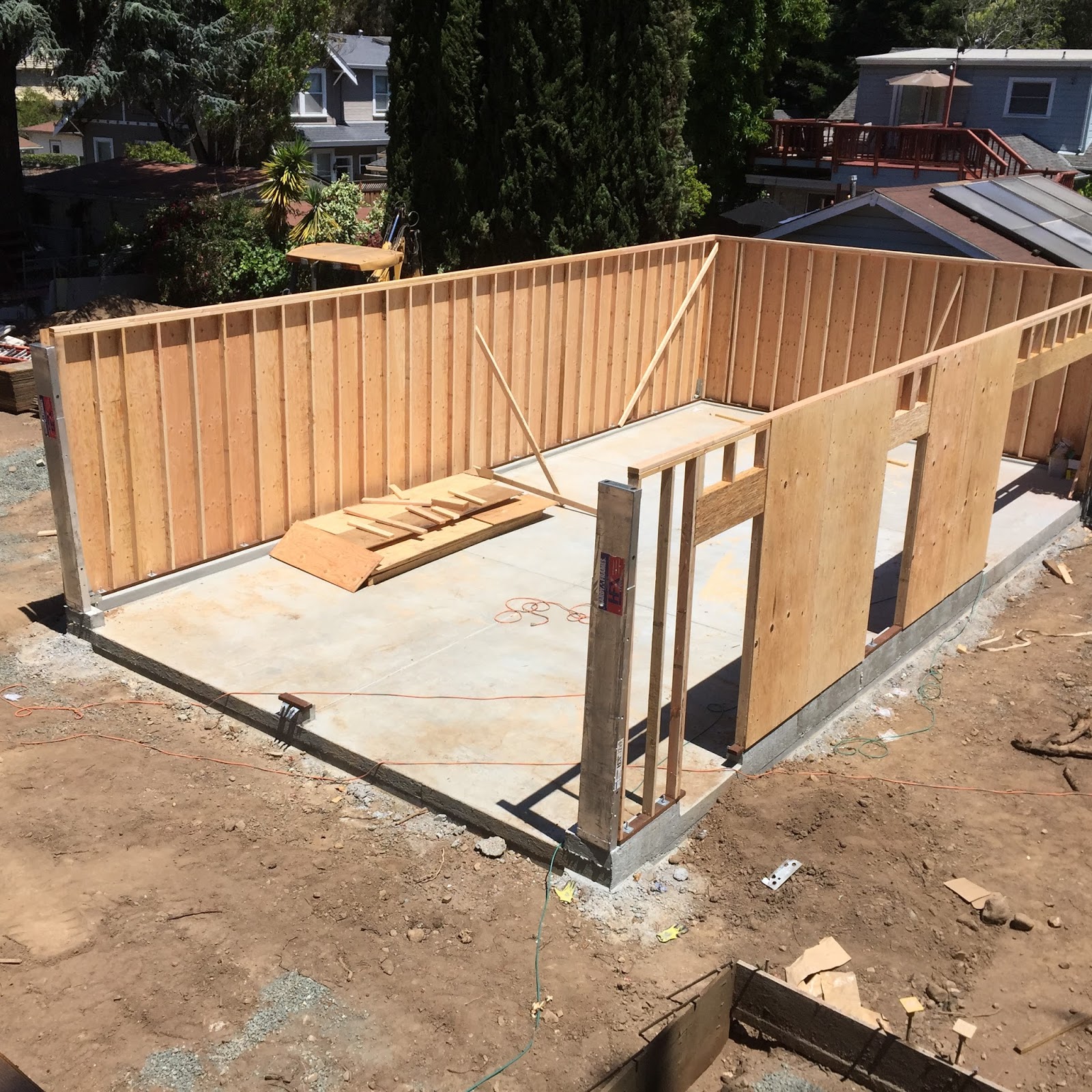 Roof Framing Geometry: California Wall Framing