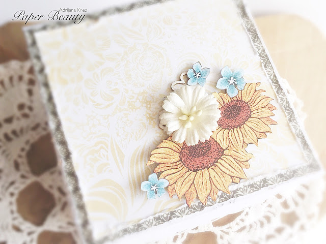 Paper Beauty AK: Exploding Box “Sunflower Wedding” for Scrapiniec ...