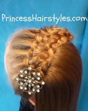 Folded Braid Headband Hairstyle | Hairstyles For Girls - Princess ...
