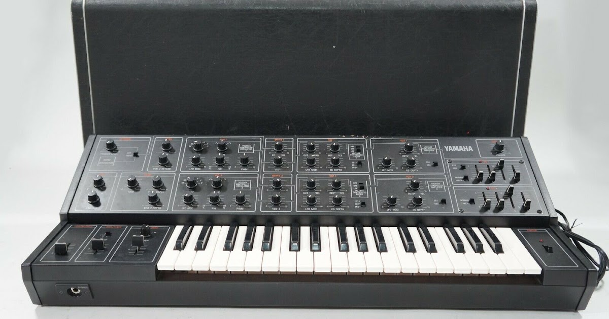 MATRIXSYNTH: YAMAHA CS15 Monophonic Analog Synthesizer w/ Hard Case SN 2628