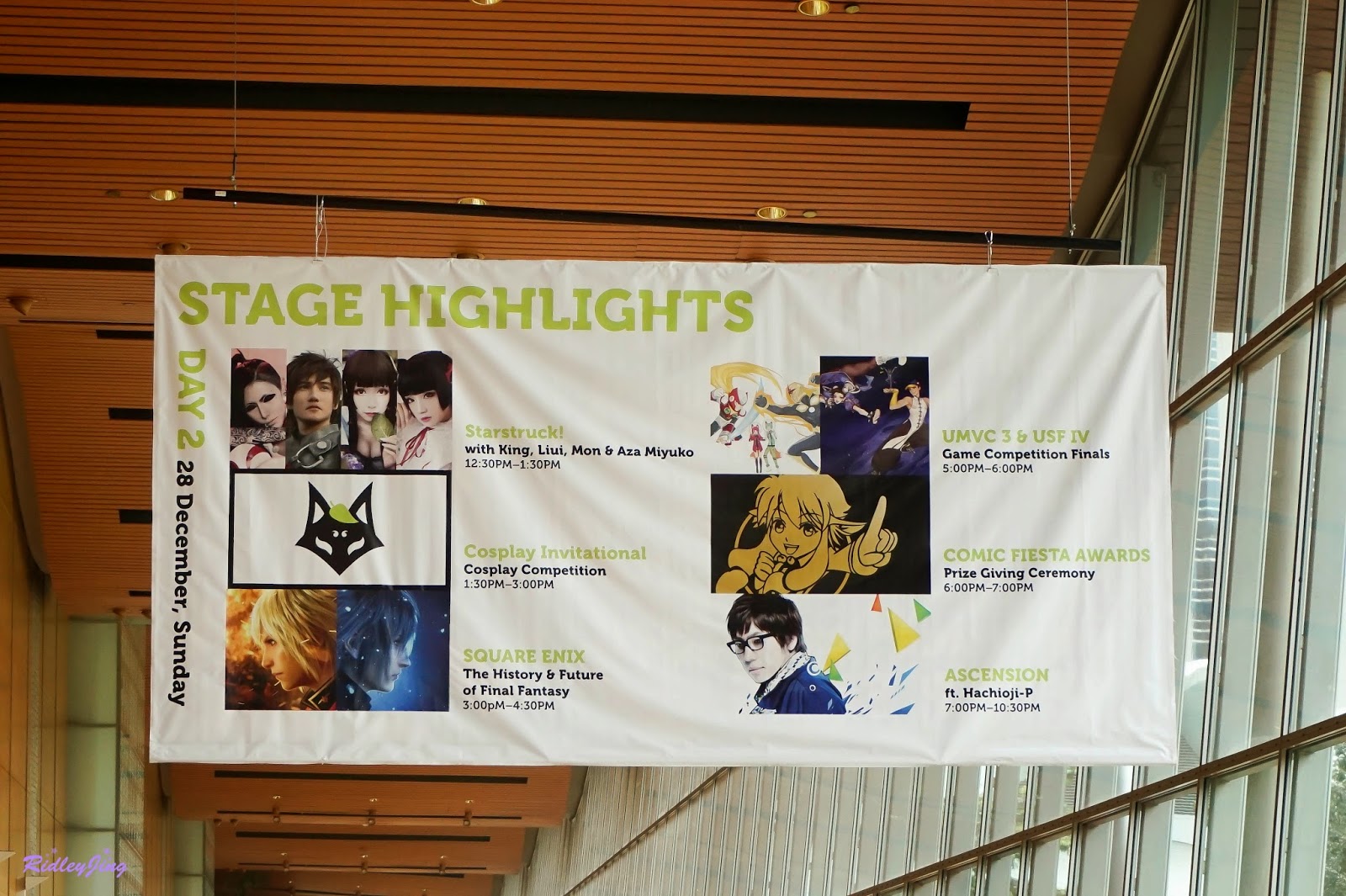 Square Enix at Comic Fiesta 2014! - Ridley Jing