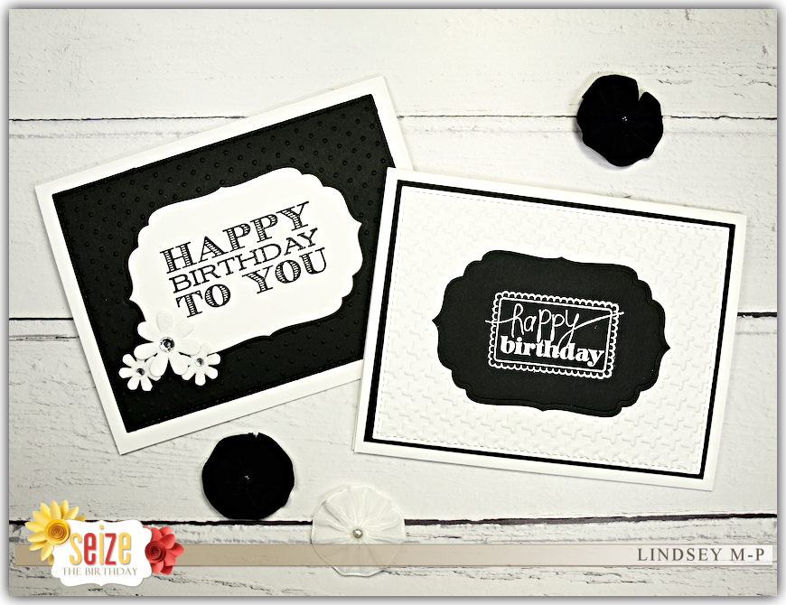 Bashful Blogging: Seize the Black & White Birthday