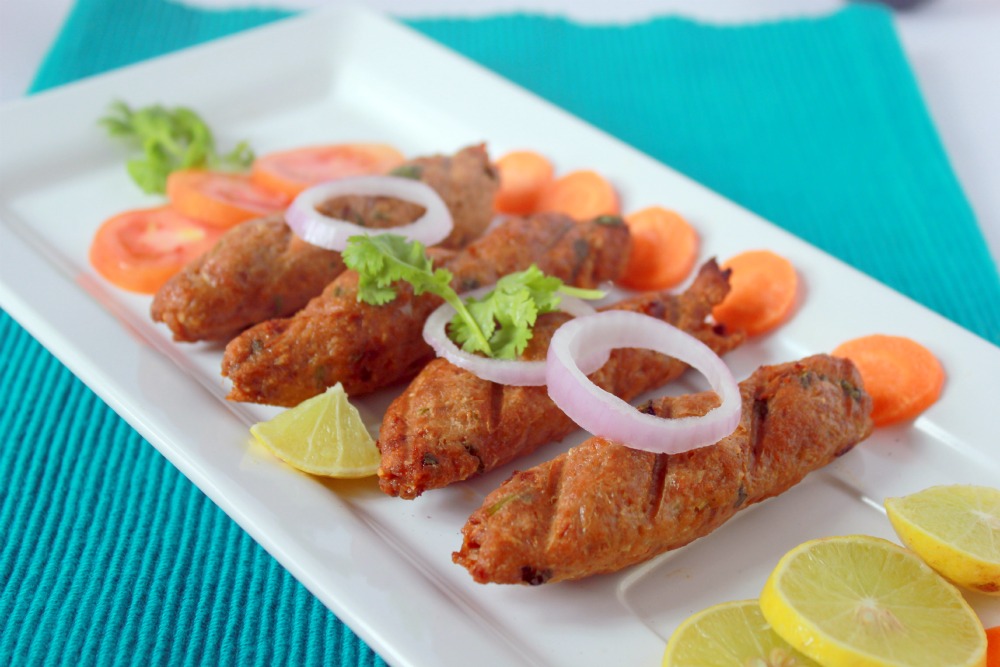 My Food Treats: Chicken Seekh Kebab/ Murg Seekh Kebab