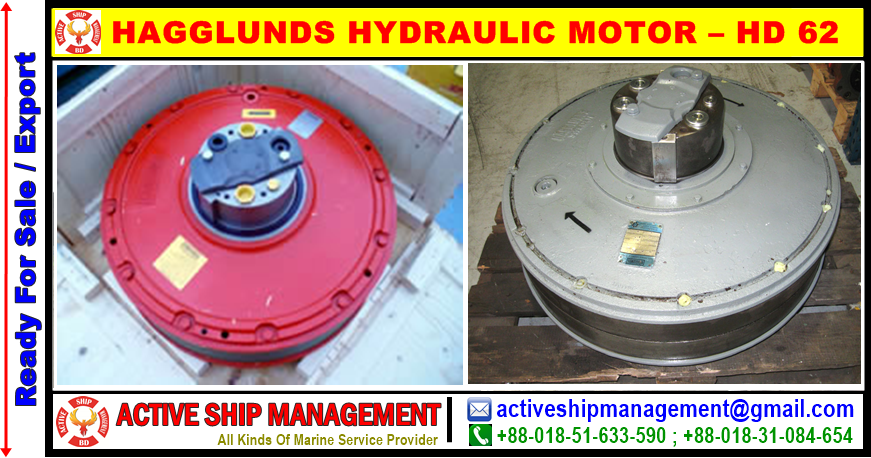 HAGGLUNDS HYDRAULIC MOTOR – HD 62 - Marine Spare Parts Exporter