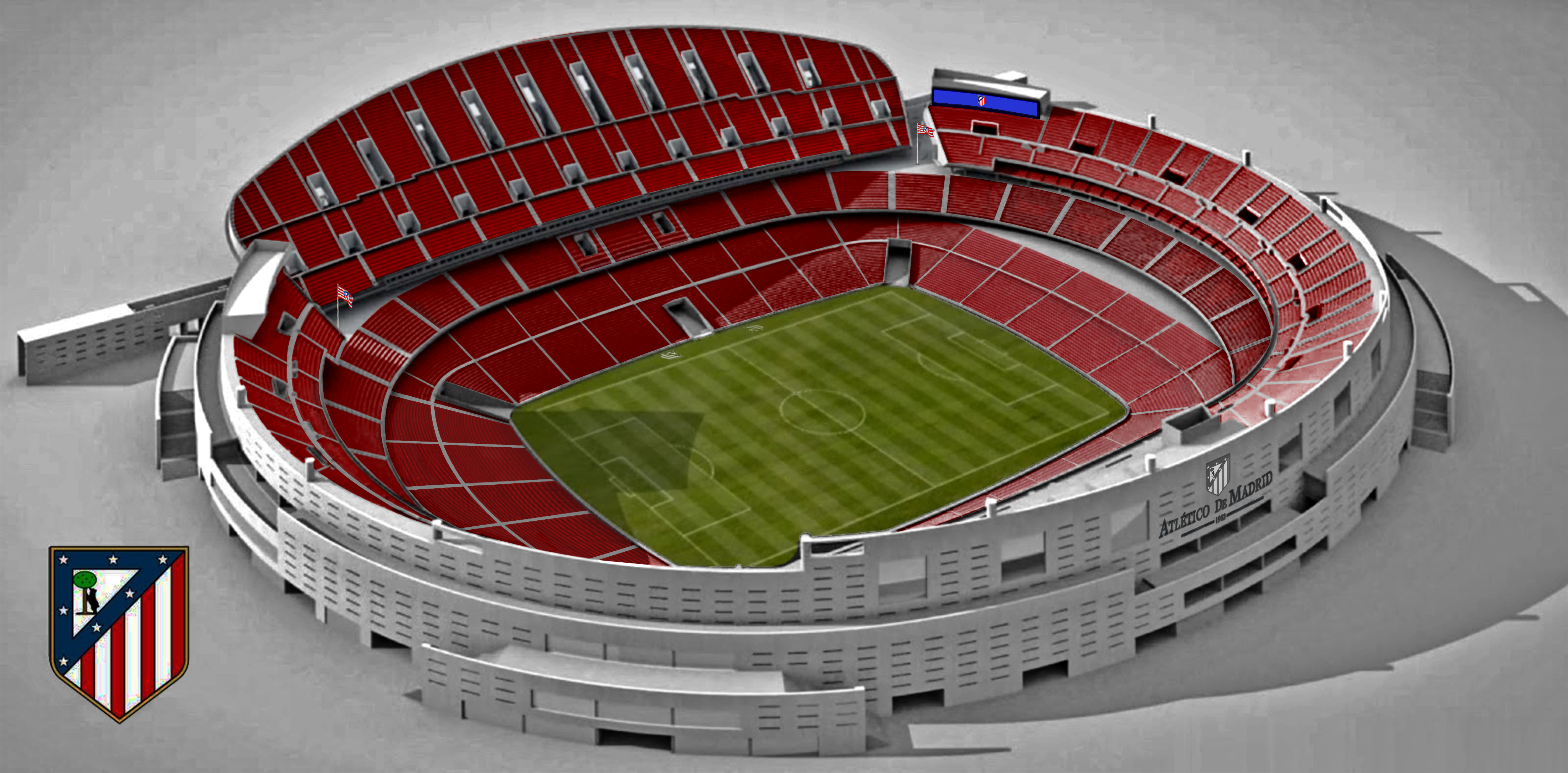 Nuevoestadioatleti: Nuevo estadio Club Atlético de Madrid (Wanda ...