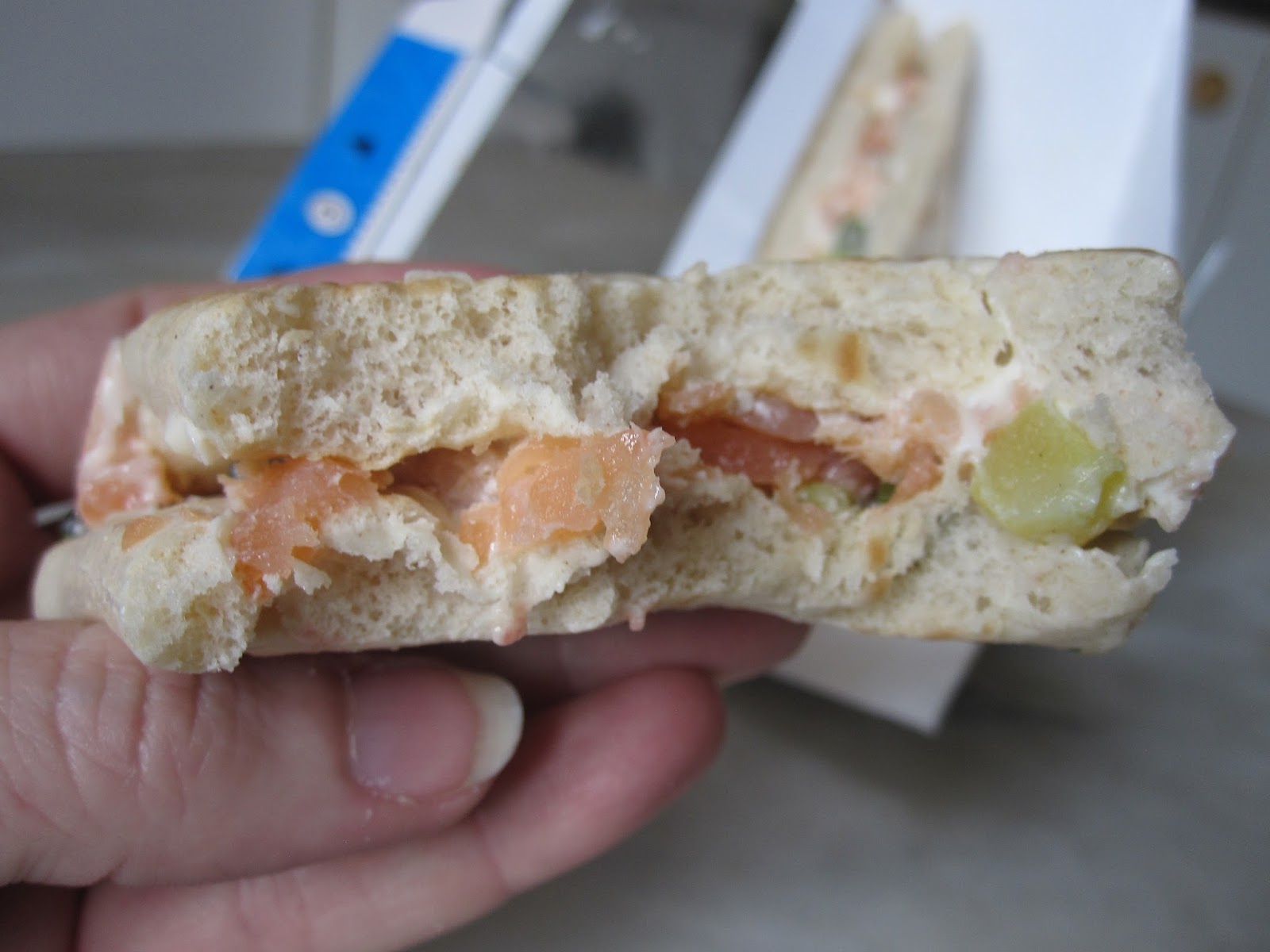 Suggestion de Présentation: Sandwich Duo de saumon et courgettes ...