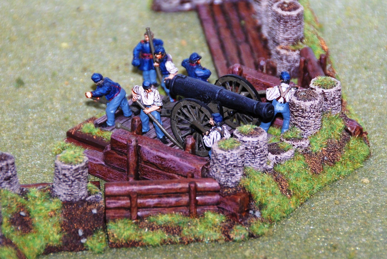 Lord Ashram's House of War: 28mm Perry Union Siege Artillery