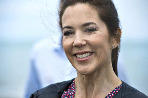 Princess Mary at the inauguration of new Lifesaving Post