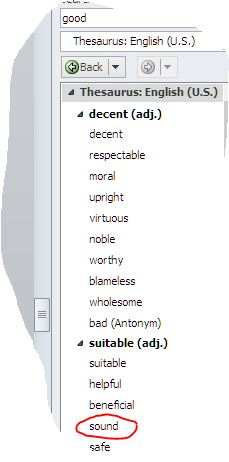 FDLS Online Magazine: How to Use Thesaurus Properly