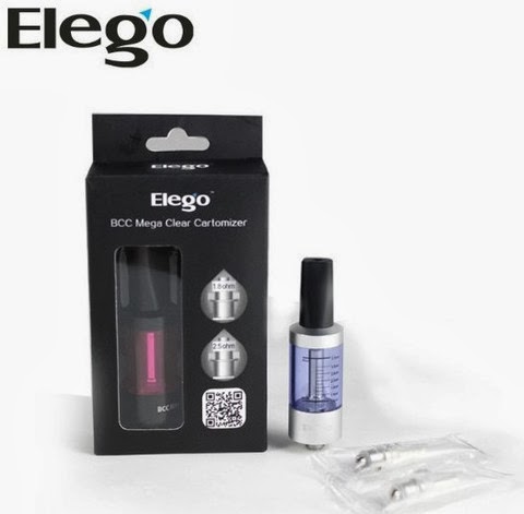 Vaping Blog: Elego BCC Mega Clear Cartomizer Tank
