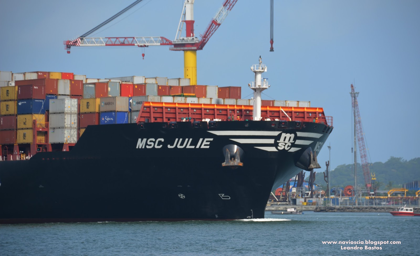 Navios de Santos & CIA: Navio MSC JULIE