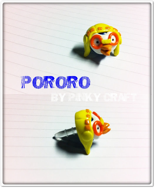 Pinky Craft: Pororo Dust Stopper for Iphone