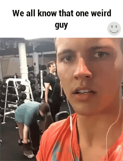 We all know that one weird guy ~ Extra Funny Picture